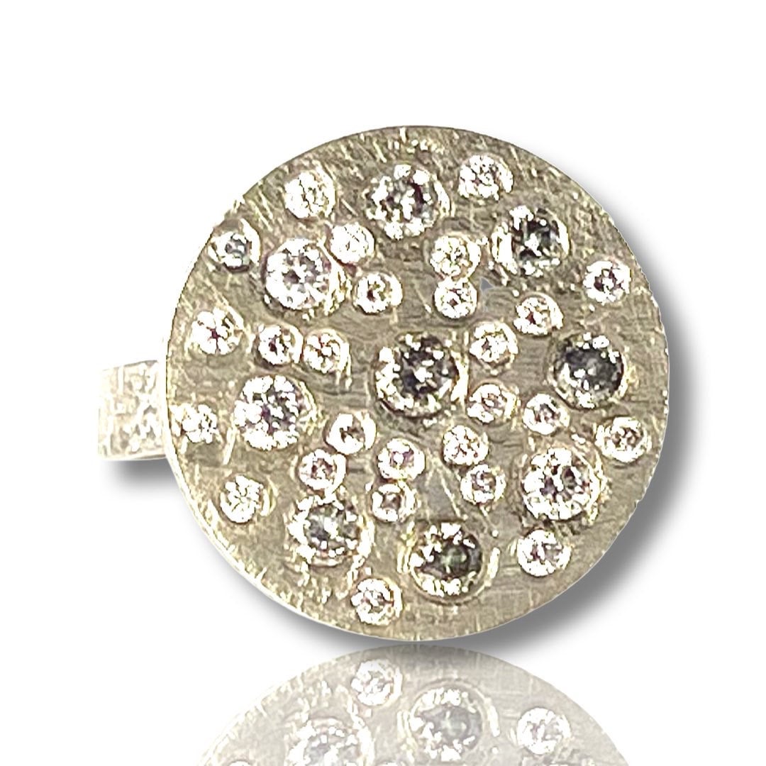 20mm Round Bling Ring | Jessica Hicks Jewelry